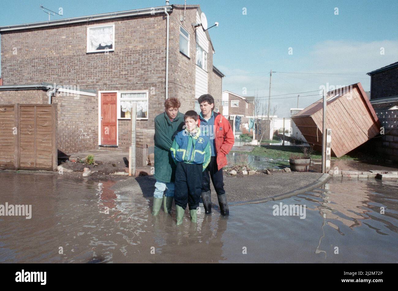 The Towyn Floods of February 1990, A catastrophic combination of high ...