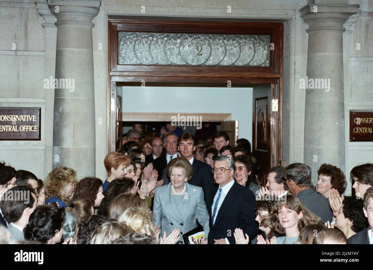 Kenneth baker margaret thatcher hi-res stock photography and images - Alamy