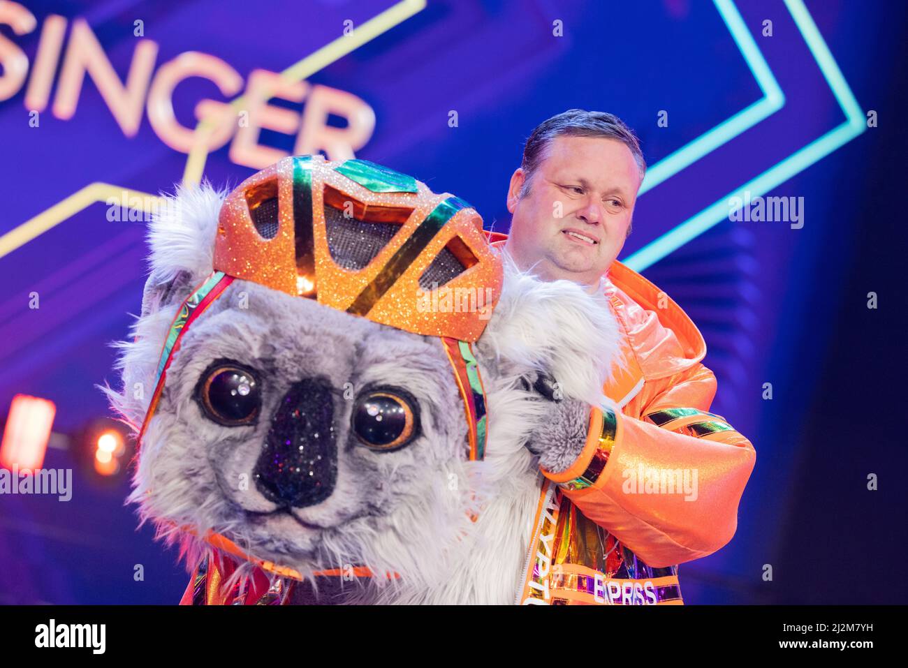 Cologne, Germany. 02nd Apr, 2022. Paul Potts, British tenor, is on ...