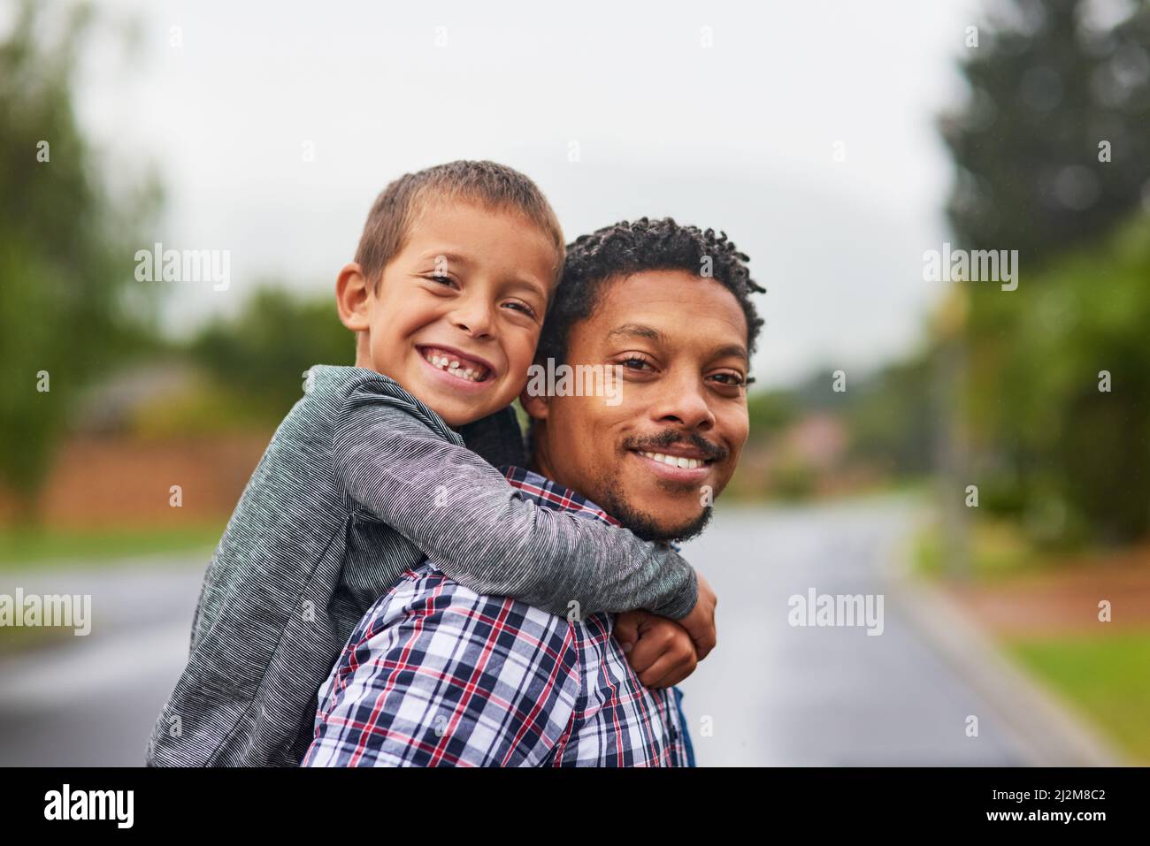 Im so lucky to have the best Dad ever. Portrait of a father and son ...
