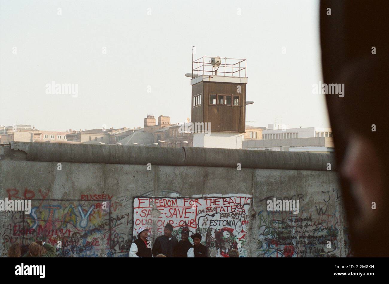 West Berlin, Germany, 10 days after relaxation of border crossing by ...