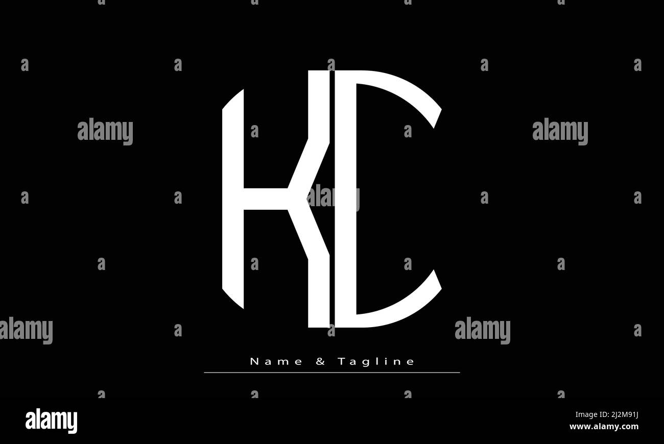 Alphabet letters Initials Monogram logo KC , CK Stock Vector Image ...