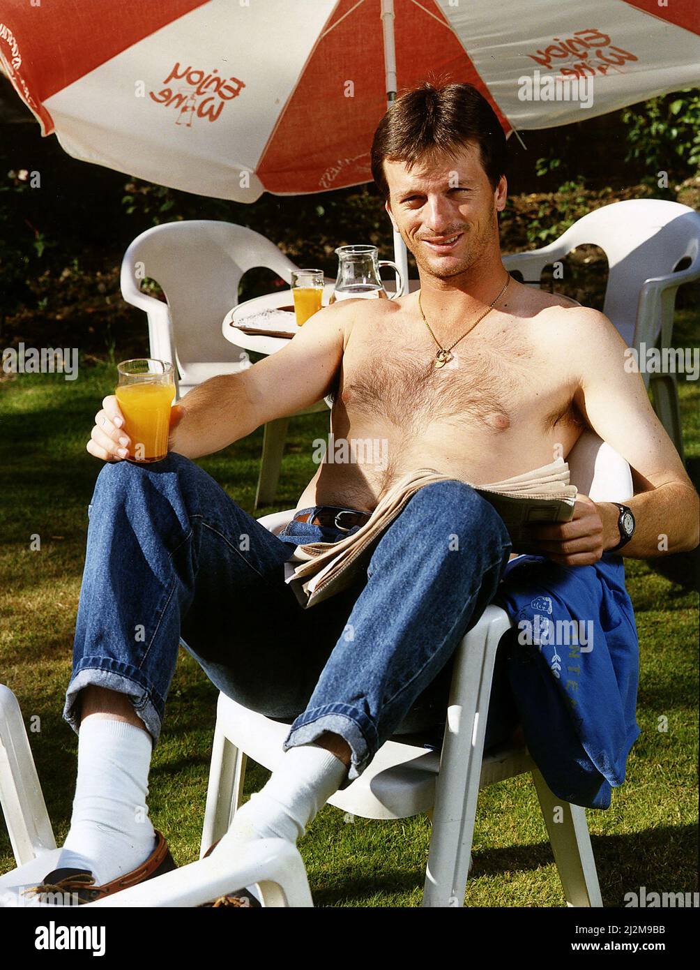 Steve Waugh Australian Cricketer Stock Photo - Alamy