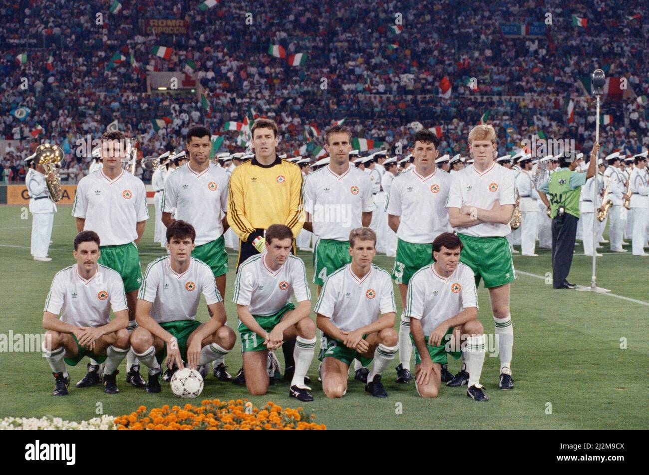 1990 World Cup Quarter Final at the Stadio Olimpico in Rome, Italy ...