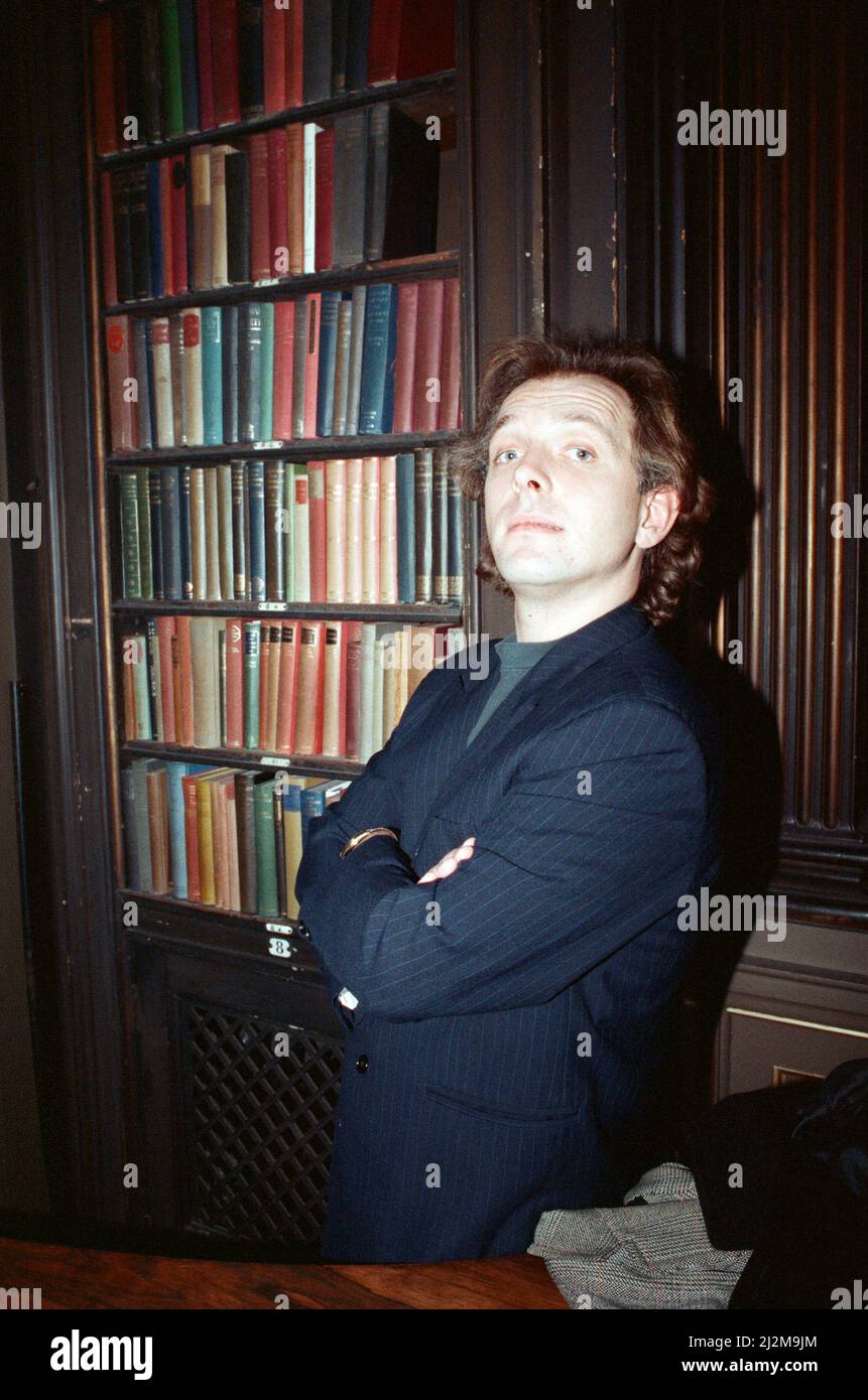 Actor Rik Mayall, at a press call for The New Statesman television ...