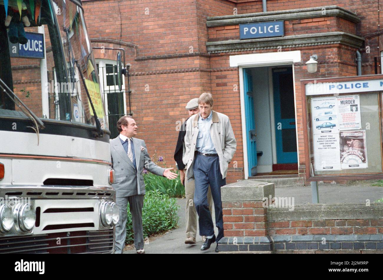 Cast members during the filming of the "Only Fools and Horses ...
