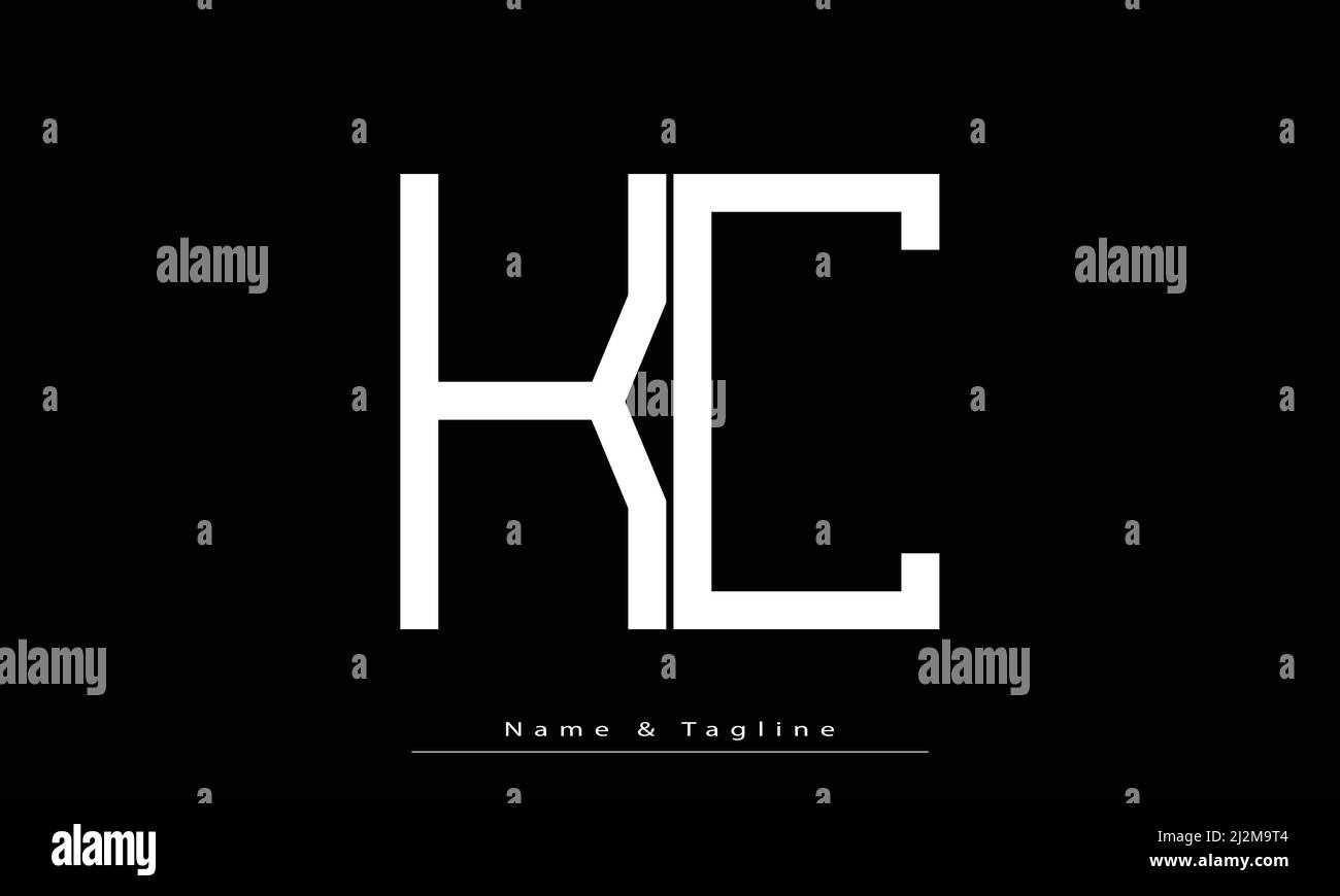 Alphabet letters Initials Monogram logo KC , CK Stock Vector Image ...
