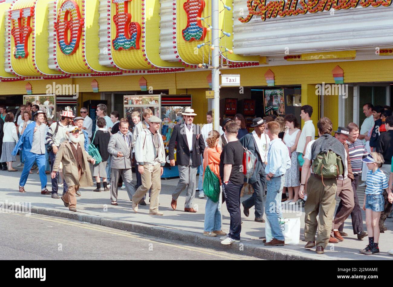 Cast members during the filming of the "Only Fools and Horses ...