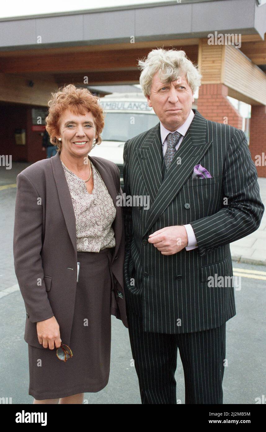 Sue Johnston and Tom Baker attend a photocall for ITV series 'Medics ...