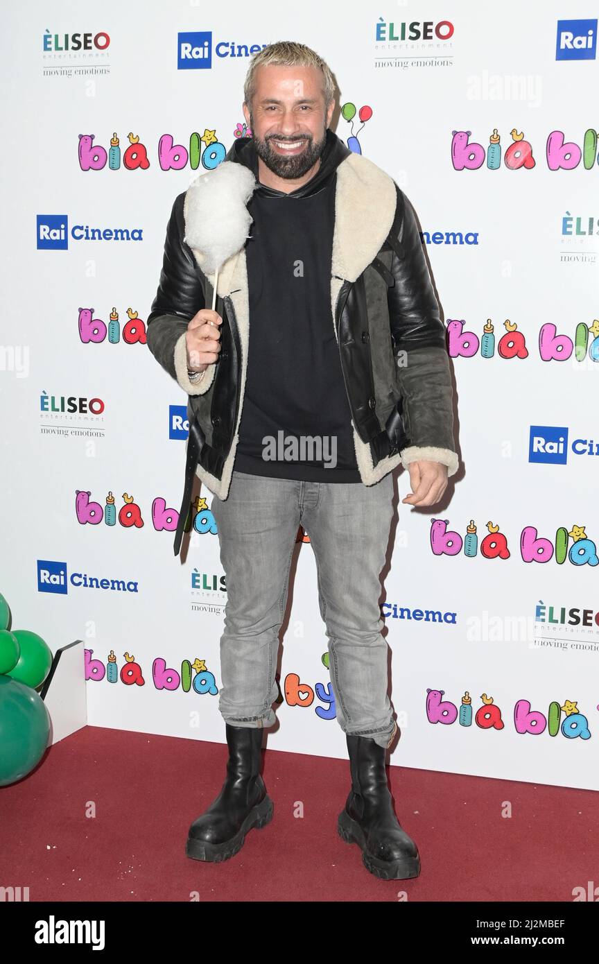 Luca Tommassini attends the red carpet of the movie Bla Bla Baby at the ...