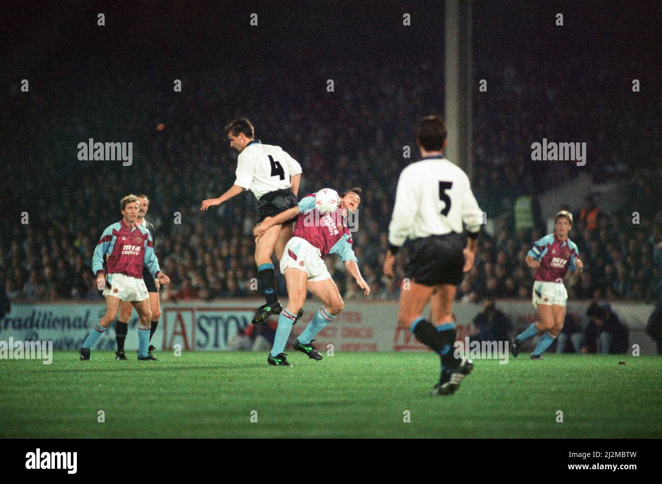 UEFA Cup 2nd round 1st leg match, Aston Villa 2 - 0 Inter Milan held at ...