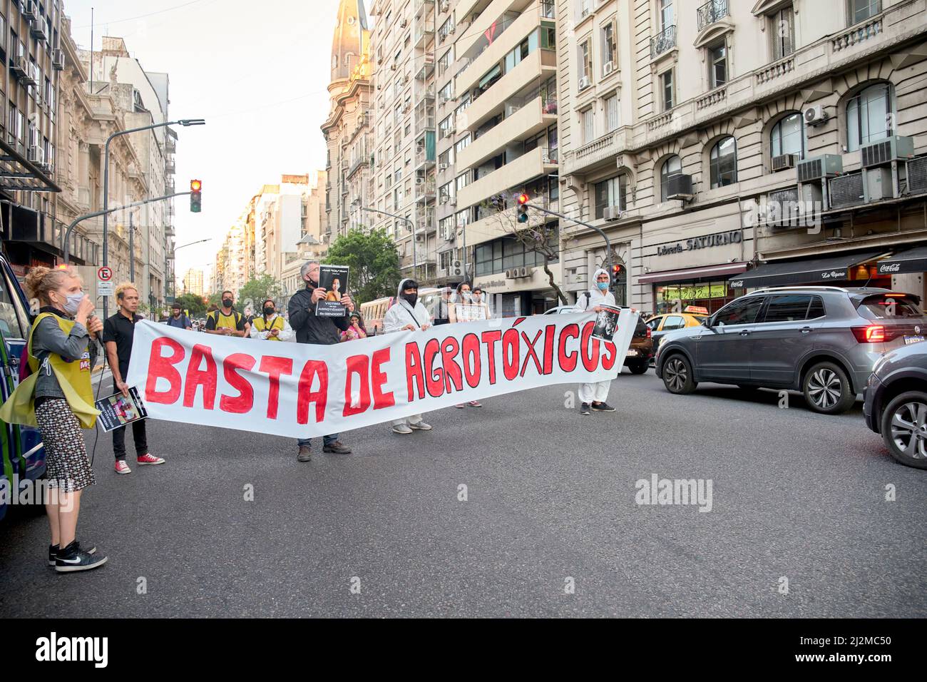 Capital Federal, Buenos Aires, Argentina; Nov 11, 2021: environmental ...