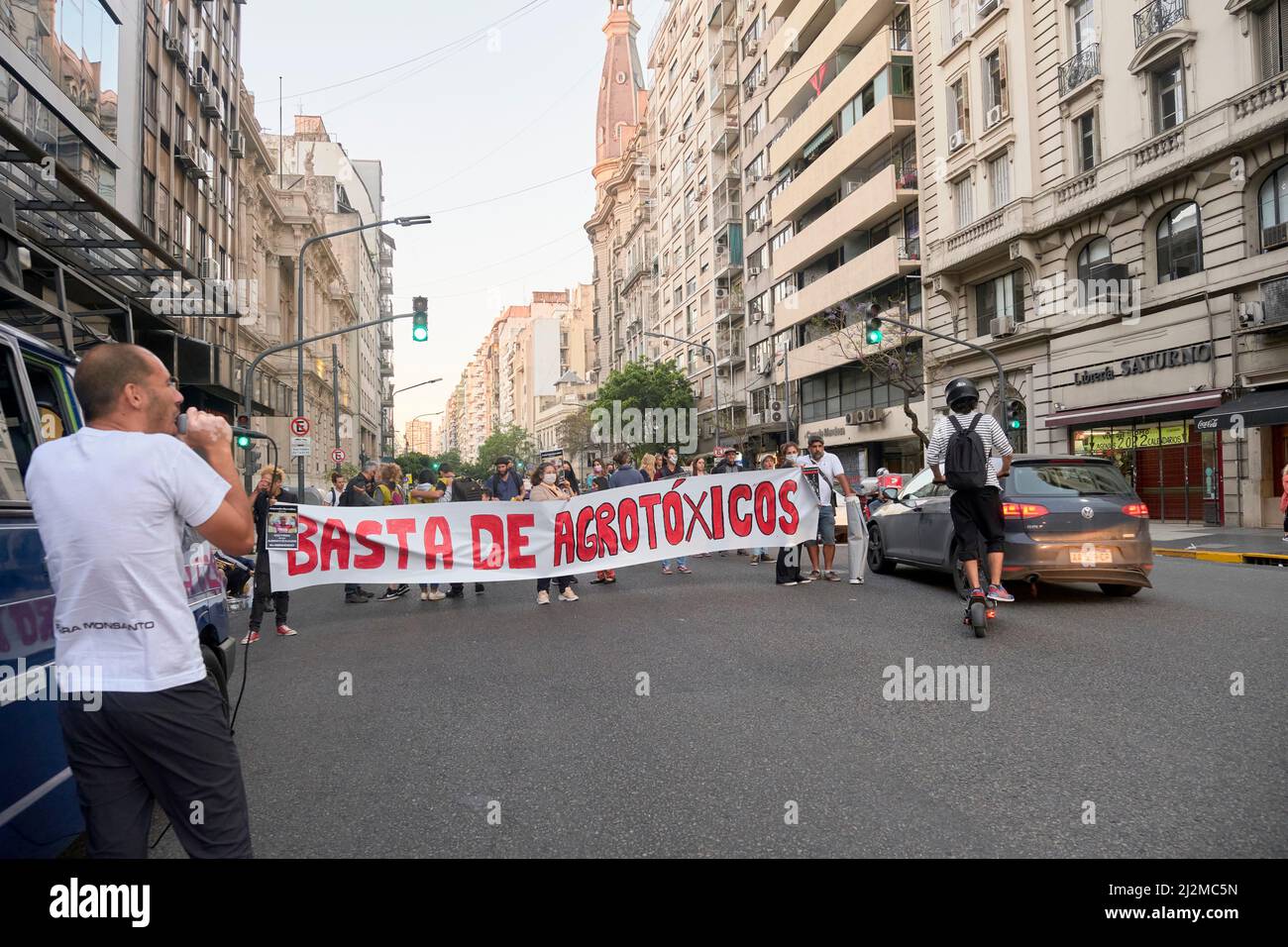 Capital Federal, Buenos Aires, Argentina; Nov 11, 2021: environmental ...