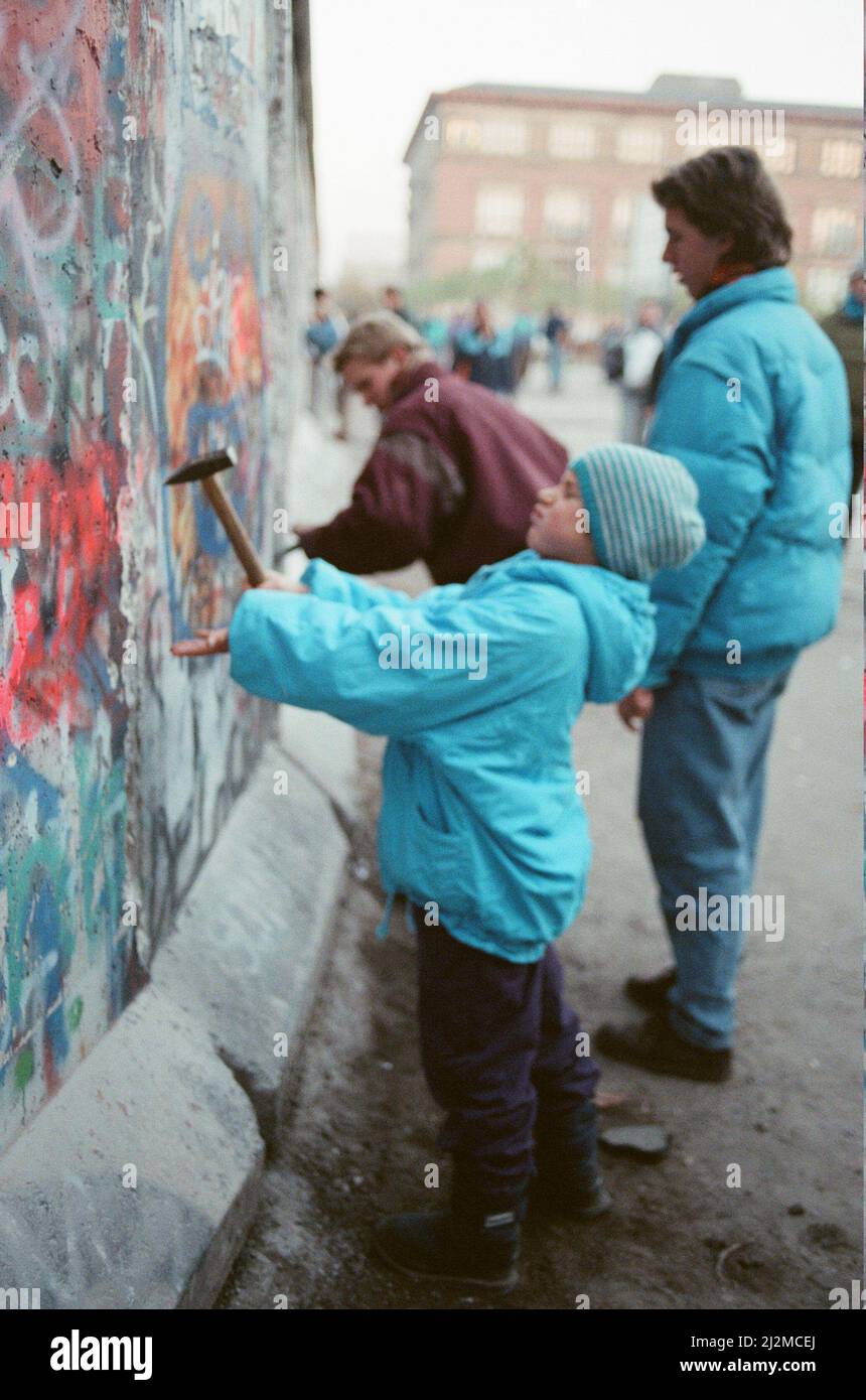 West Berlin, Germany, 10 days after relaxation of border crossing by ...