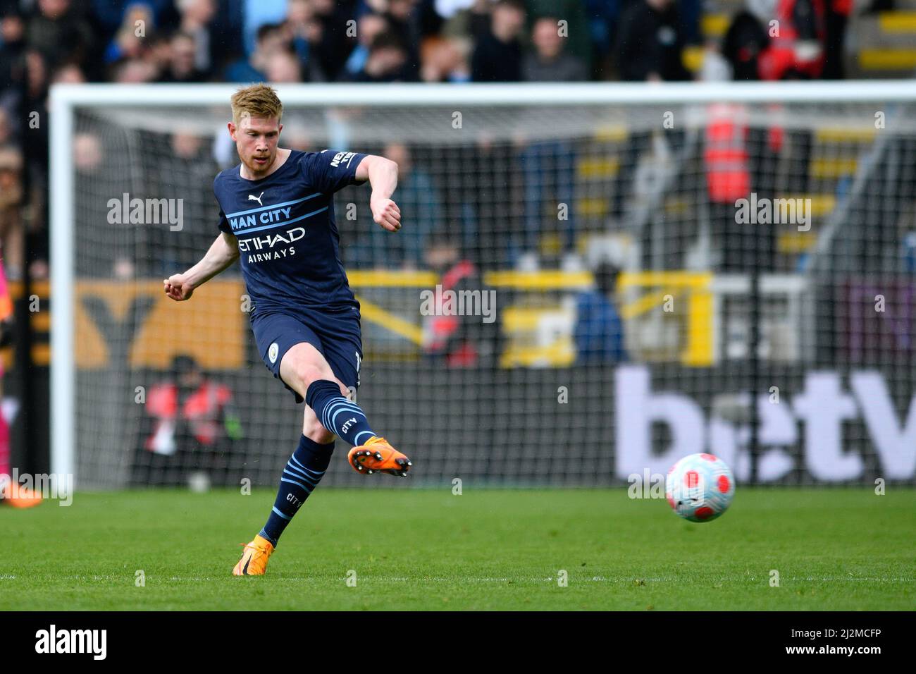 2nd April 2022 ; Turf Moor, Burnley, Lancashire, England; Premier ...