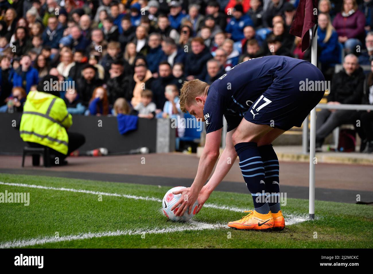 2nd April 2022 ; Turf Moor, Burnley, Lancashire, England; Premier ...