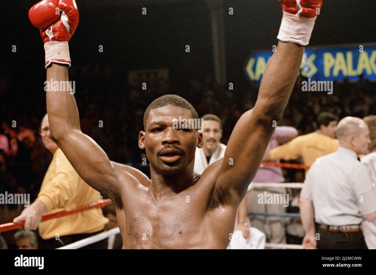 1980s boxing caesars palace hi-res stock photography and images - Alamy