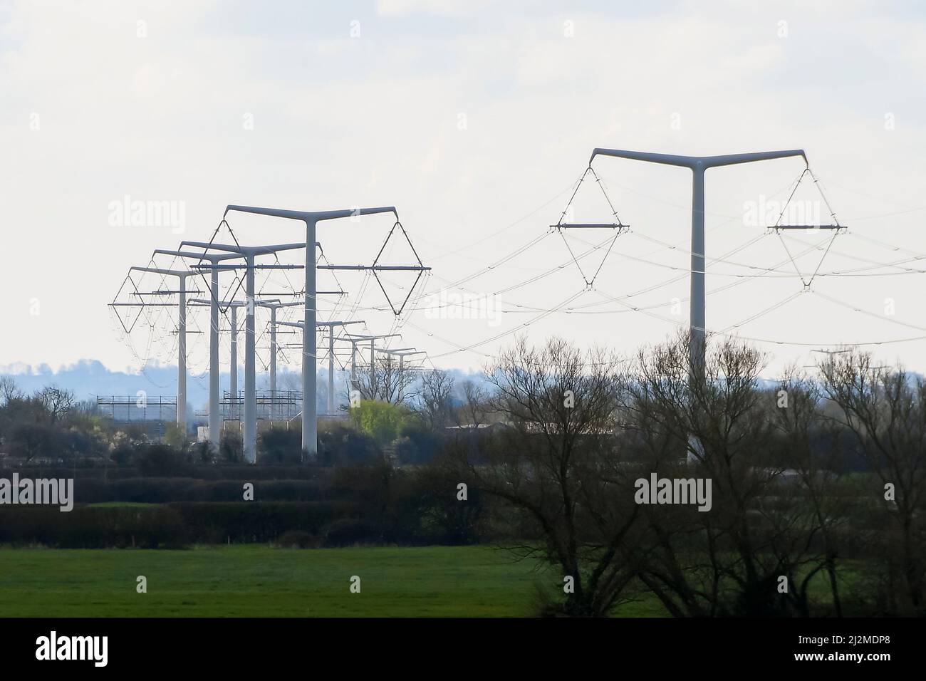 Loxton, Somerset, UK. 2nd April 2022. General view of the new National ...