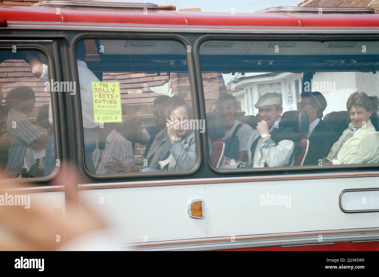 Cast members during the filming of the "Only Fools and Horses ...