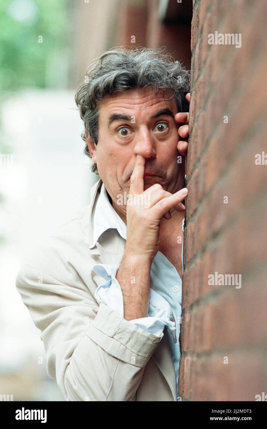 Comedian and actor Terry Jones. 25th September 1989 Stock Photo - Alamy