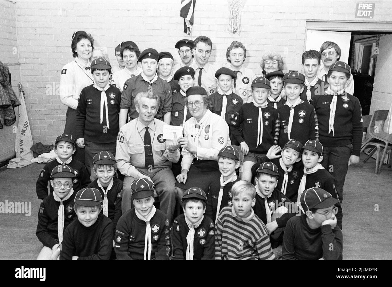 Cub scout pack Black and White Stock Photos & Images - Alamy