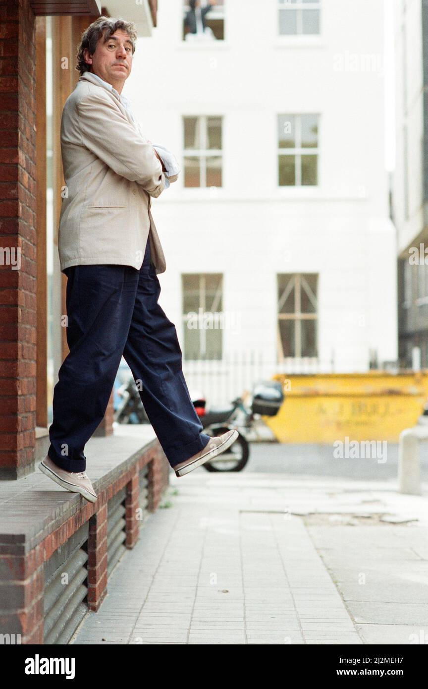 Comedian and actor Terry Jones. 25th September 1989 Stock Photo - Alamy