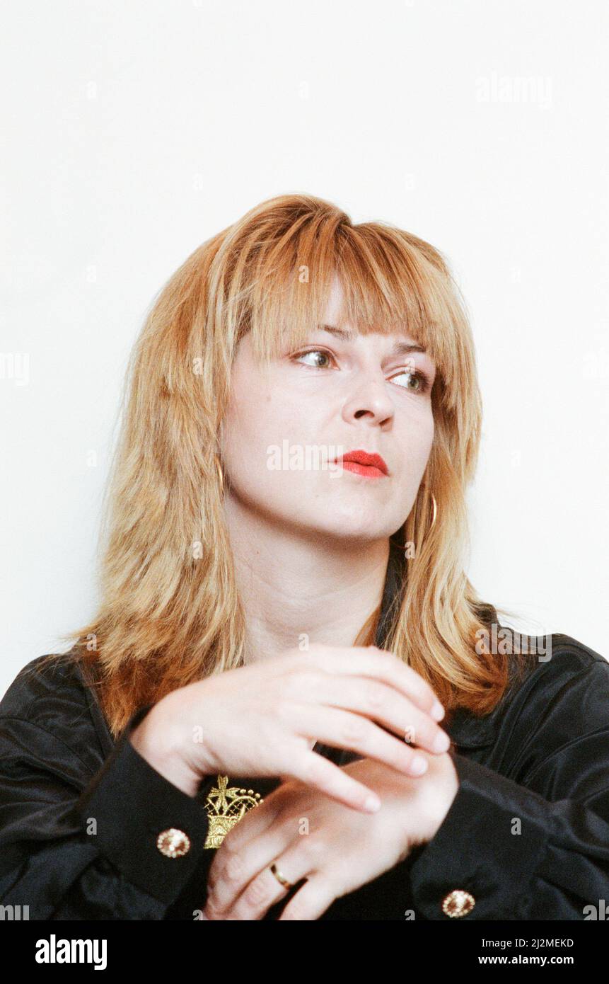 Toyah Willcox, Singer and Actress, pictured at the Lyceum Theatre in ...