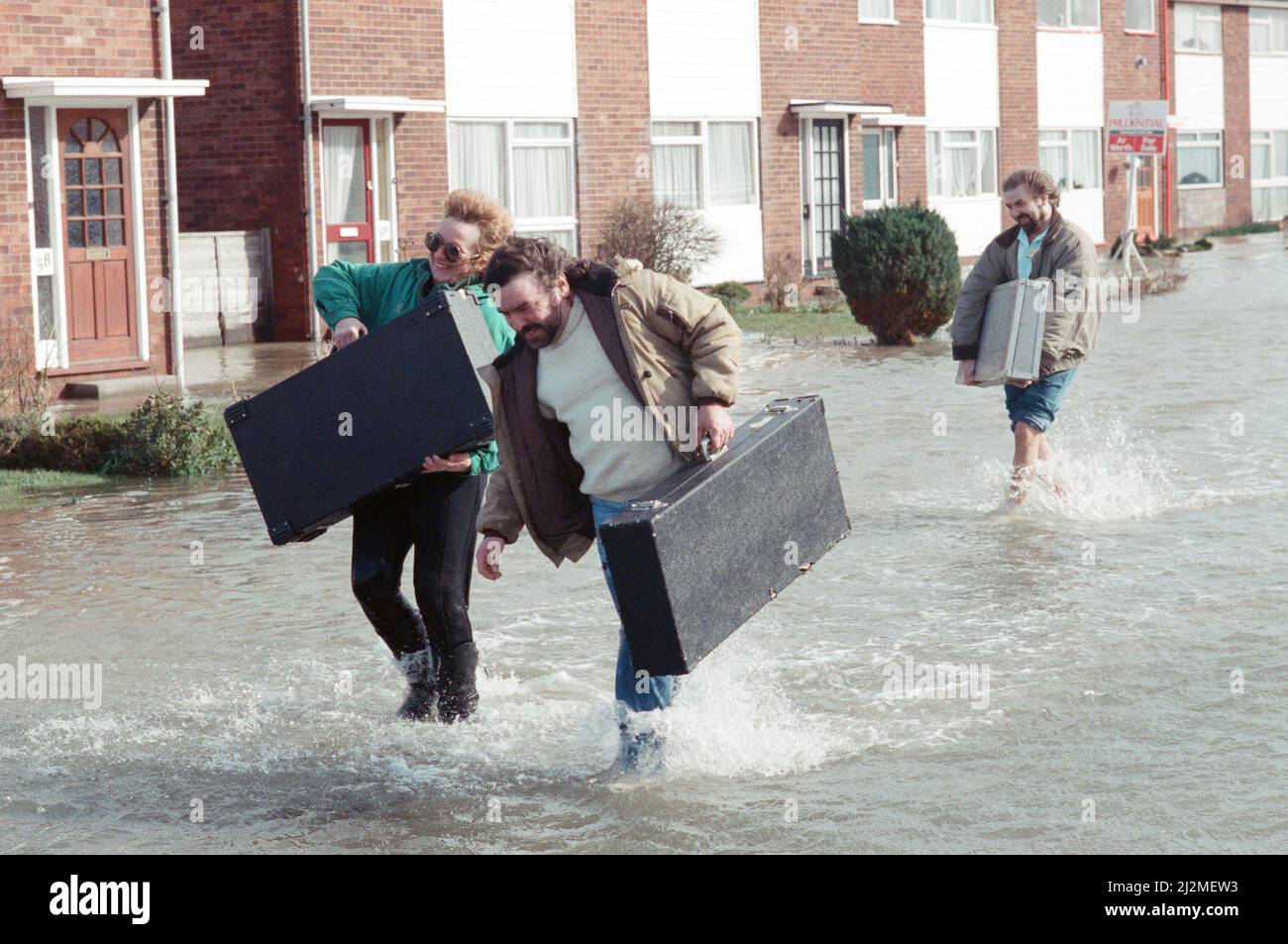 The Towyn Floods of February 1990, A catastrophic combination of high ...