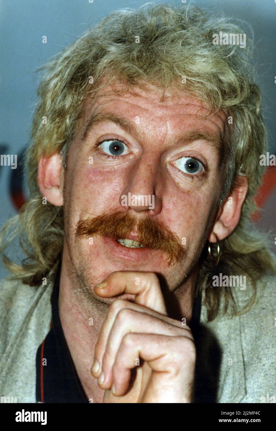 Brendan Healy, Actor, Comedian and Musician, 27th October 1991 Stock ...