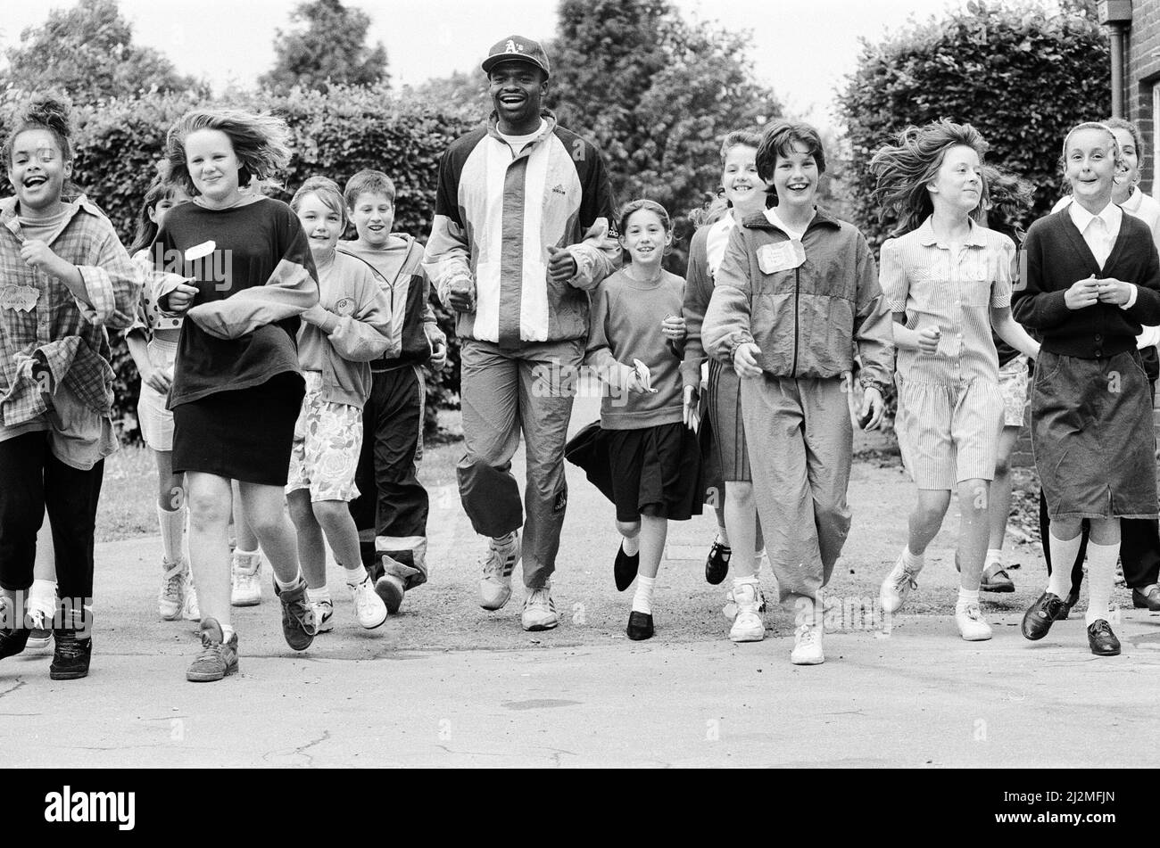 Kriss akabusi Black and White Stock Photos & Images - Alamy