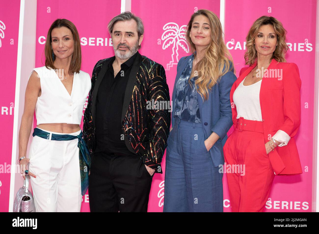 Jennifer Lauret, Arnaud Henriet, Solene Hebert and Ingrid Chauvin ...