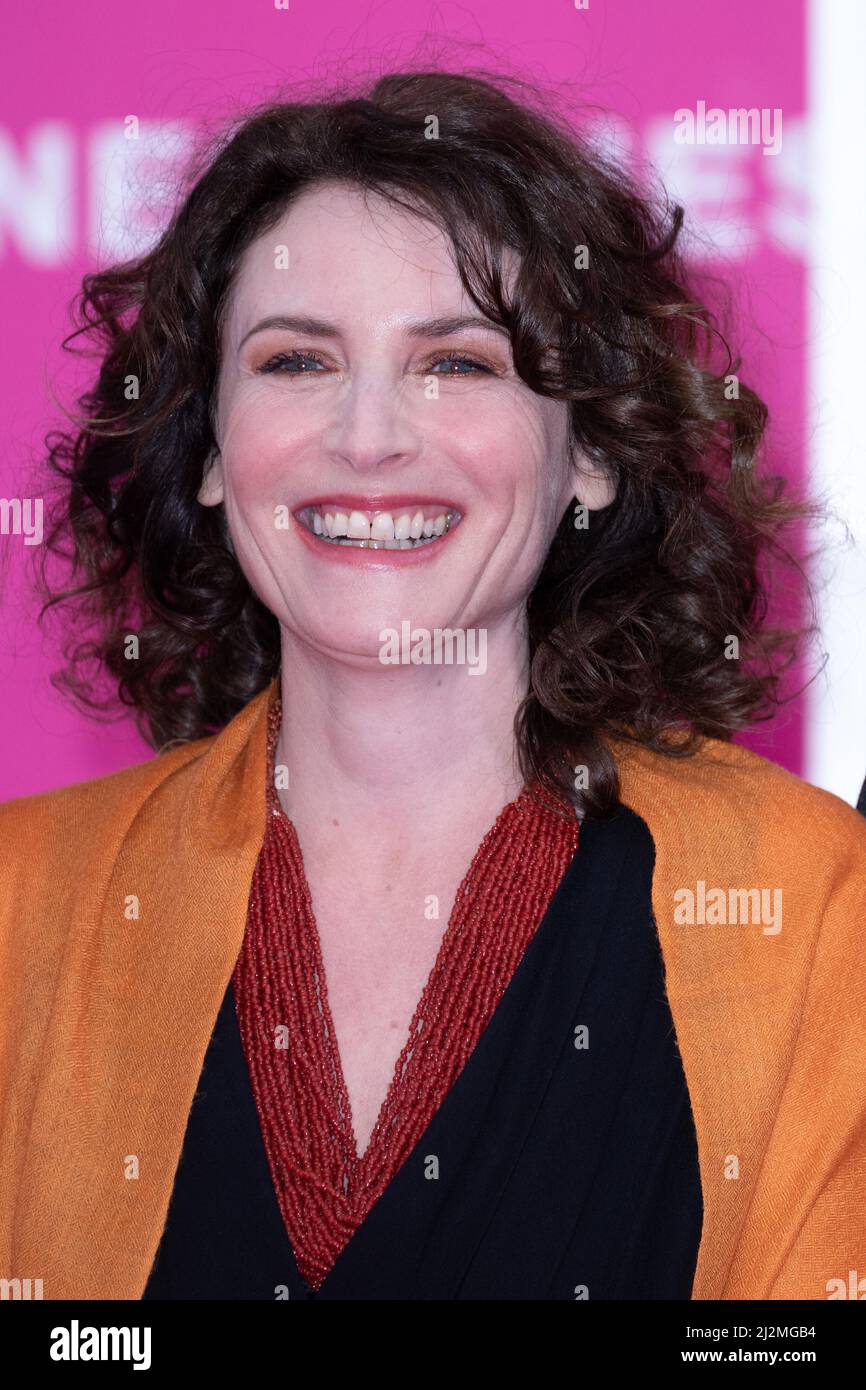 Elsa Lunghini attends the pink carpet during the 5th Canneseries ...