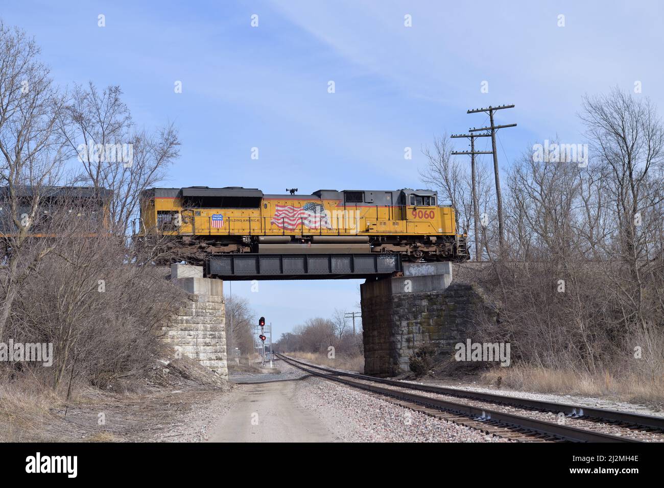 Union pacific railway bridge hi-res stock photography and images - Alamy