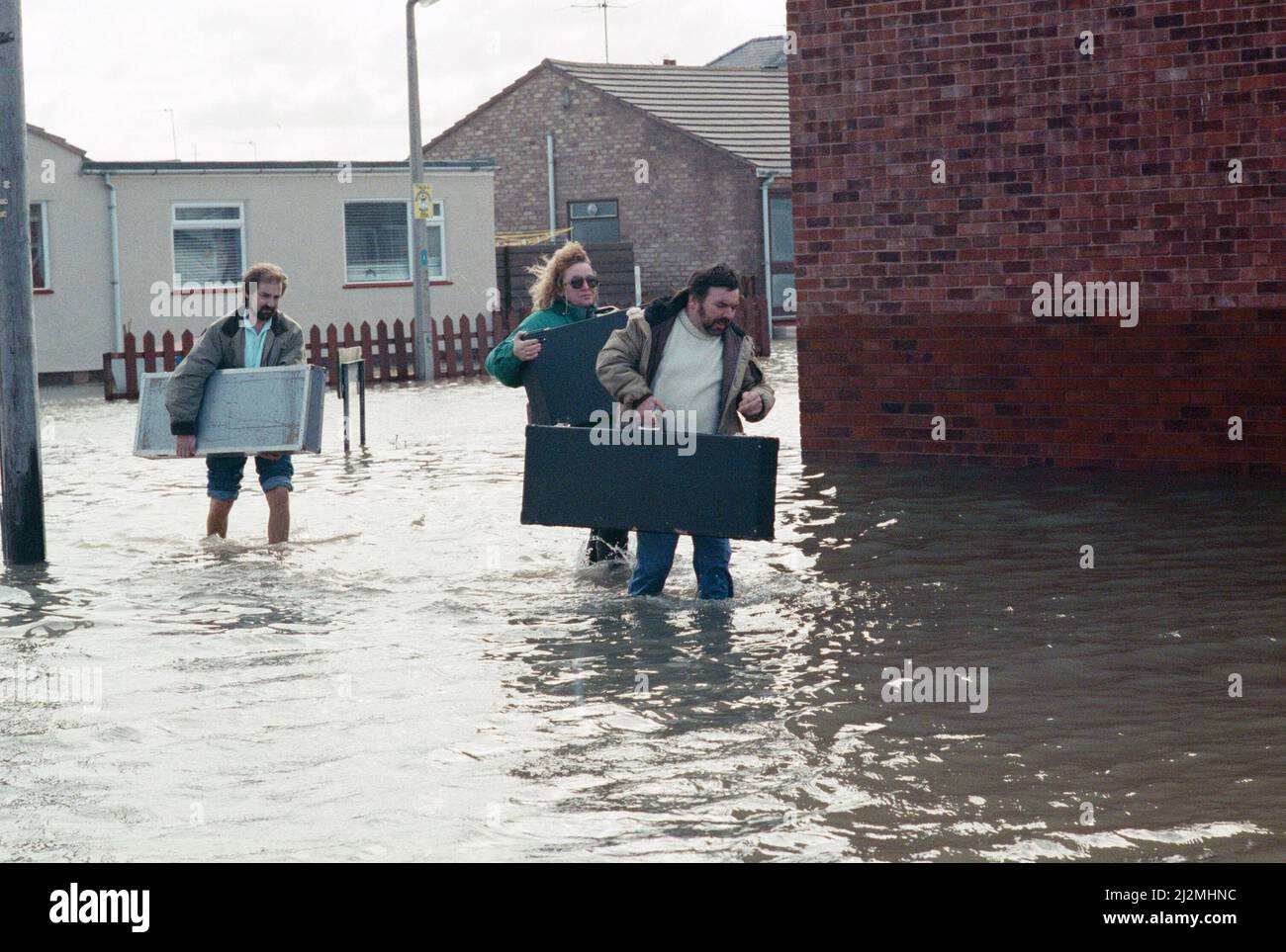 The Towyn Floods of February 1990, A catastrophic combination of high ...