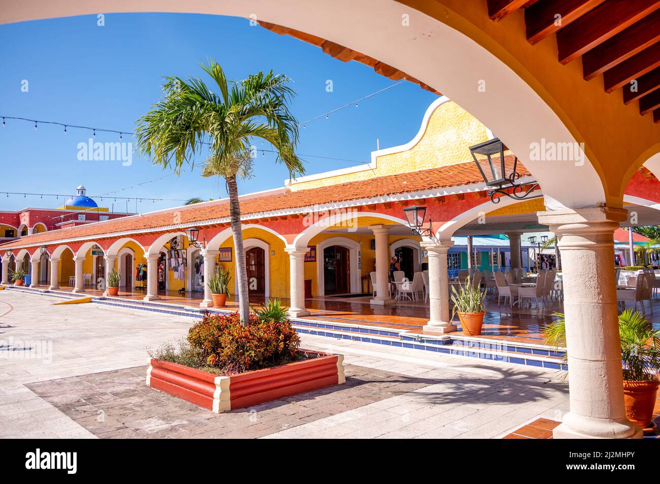 Tulum, Mexico - March 27, 2022: View of the Bahia Principe Hacienda ...