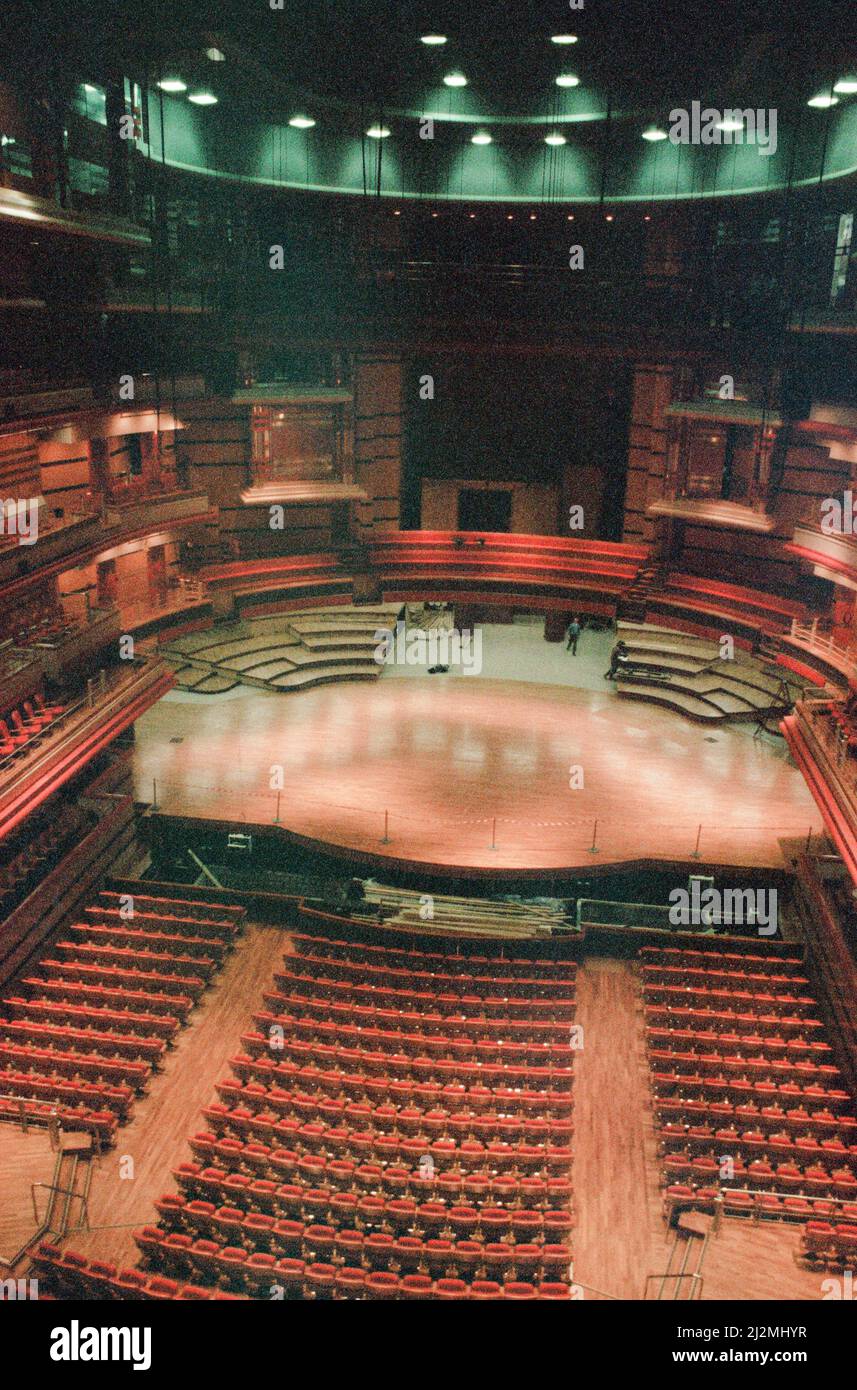 Symphony Hall, The ICC, Birmingham, 2nd January 1991. Construction ...
