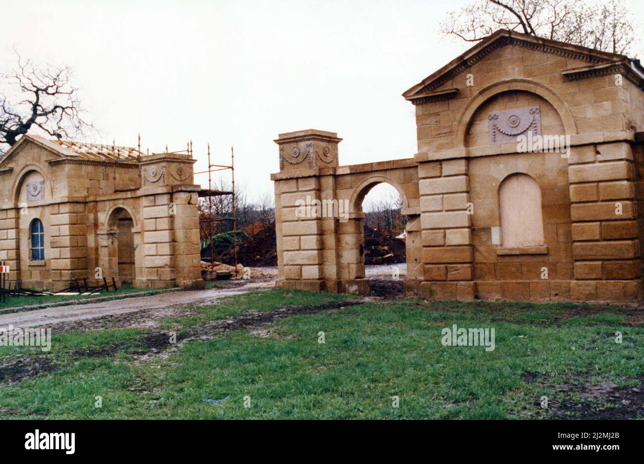 Ormesby Hall. 2nd April 1991 Stock Photo - Alamy