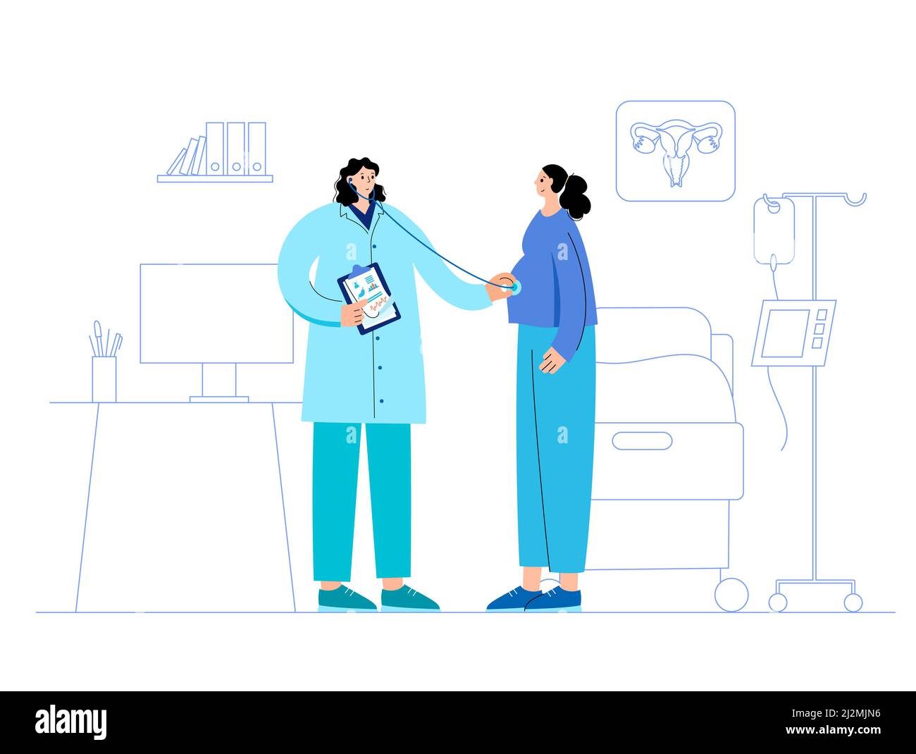 Cervix check hi-res stock photography and images - Alamy