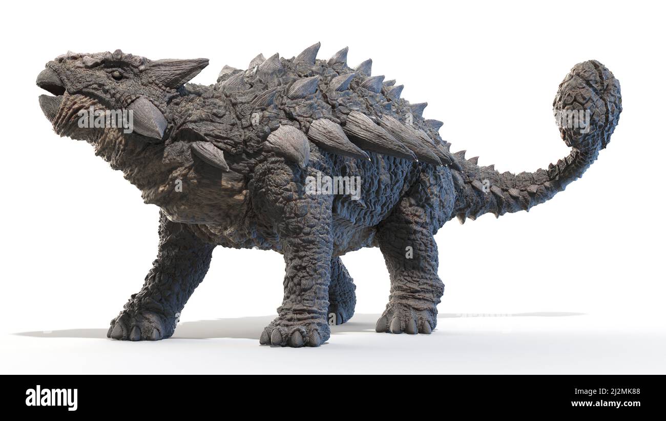 3d rendering dinosaur ankylosaurus hi-res stock photography and images ...
