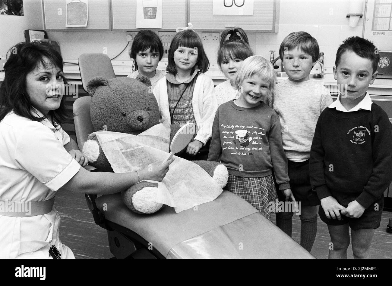 A Teddy with teeth?... Dental nurse Annette Brodie talks about teeth at ...