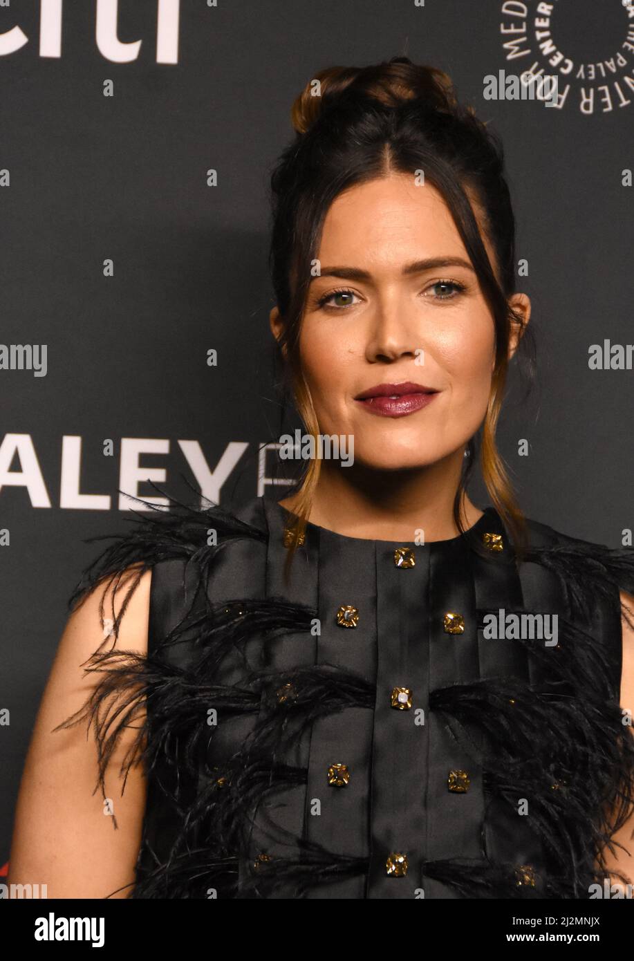 Hollywood, California, USA 2nd April 2022 Actress Mandy Moore attends ...