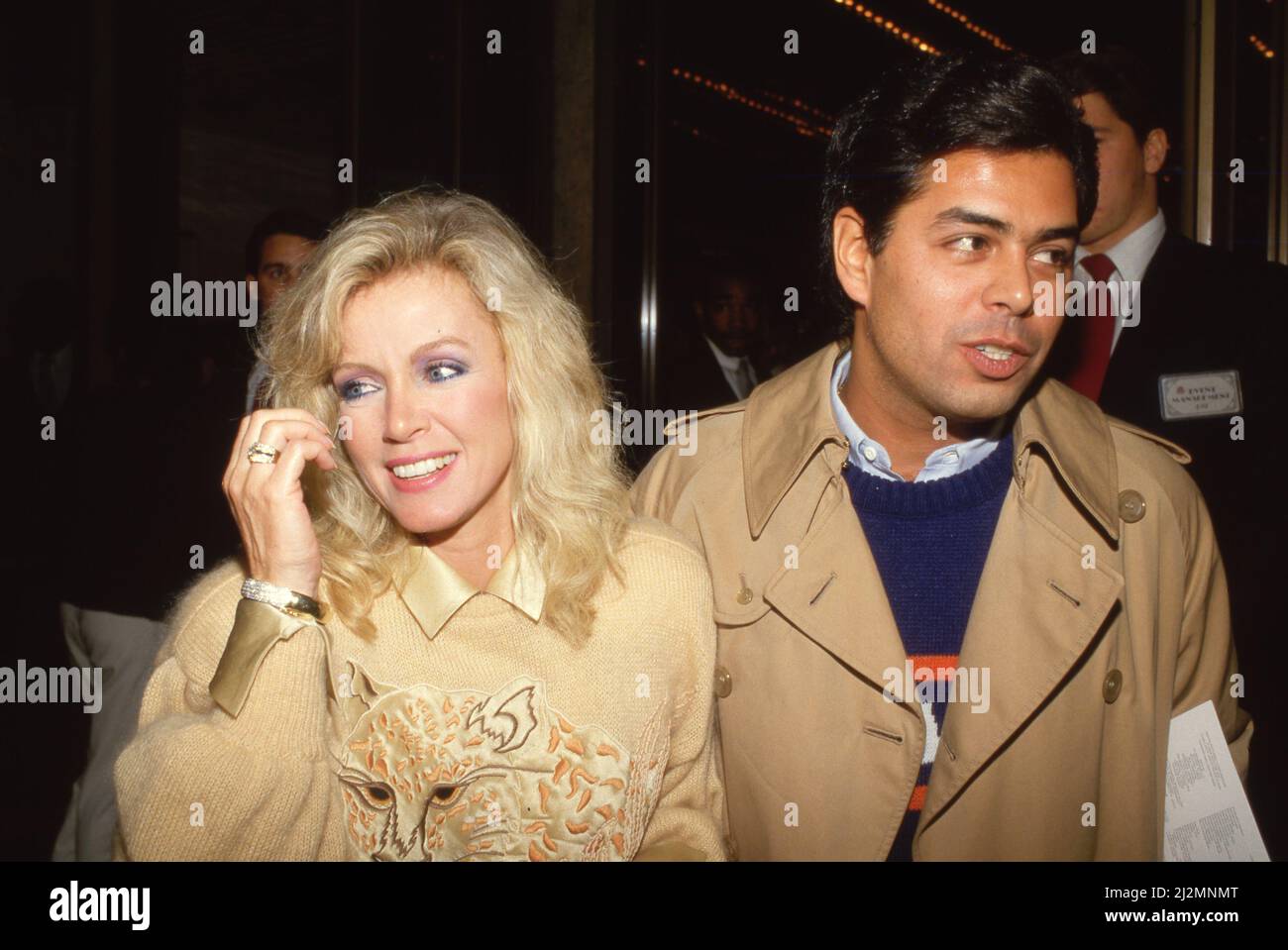 Donna Mills and Richard Holland Circa 1980's Credit: Ralph Dominguez ...