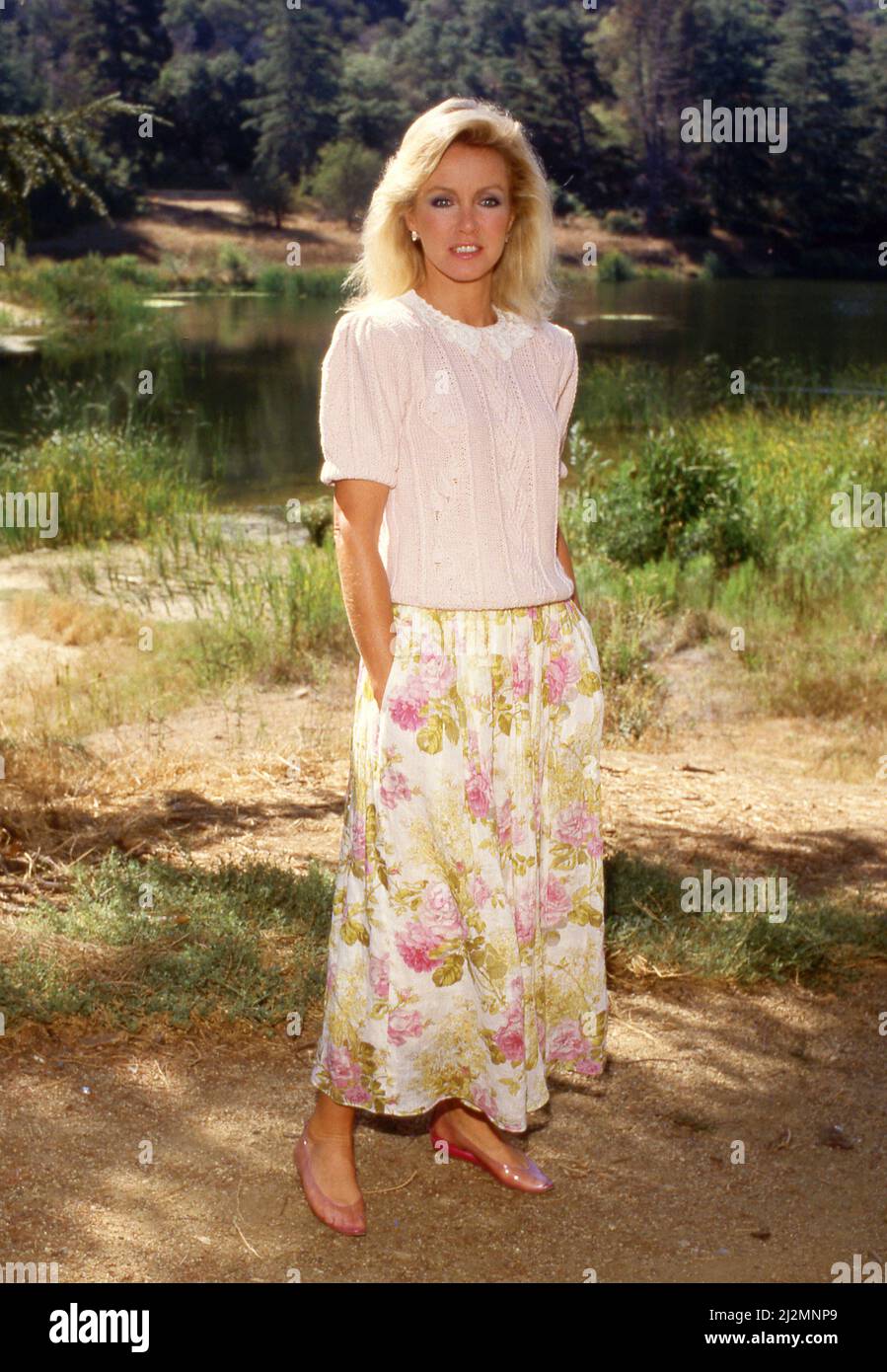 Donna Mills Circa 1980's Credit: Ralph Dominguez/MediaPunch Stock Photo ...