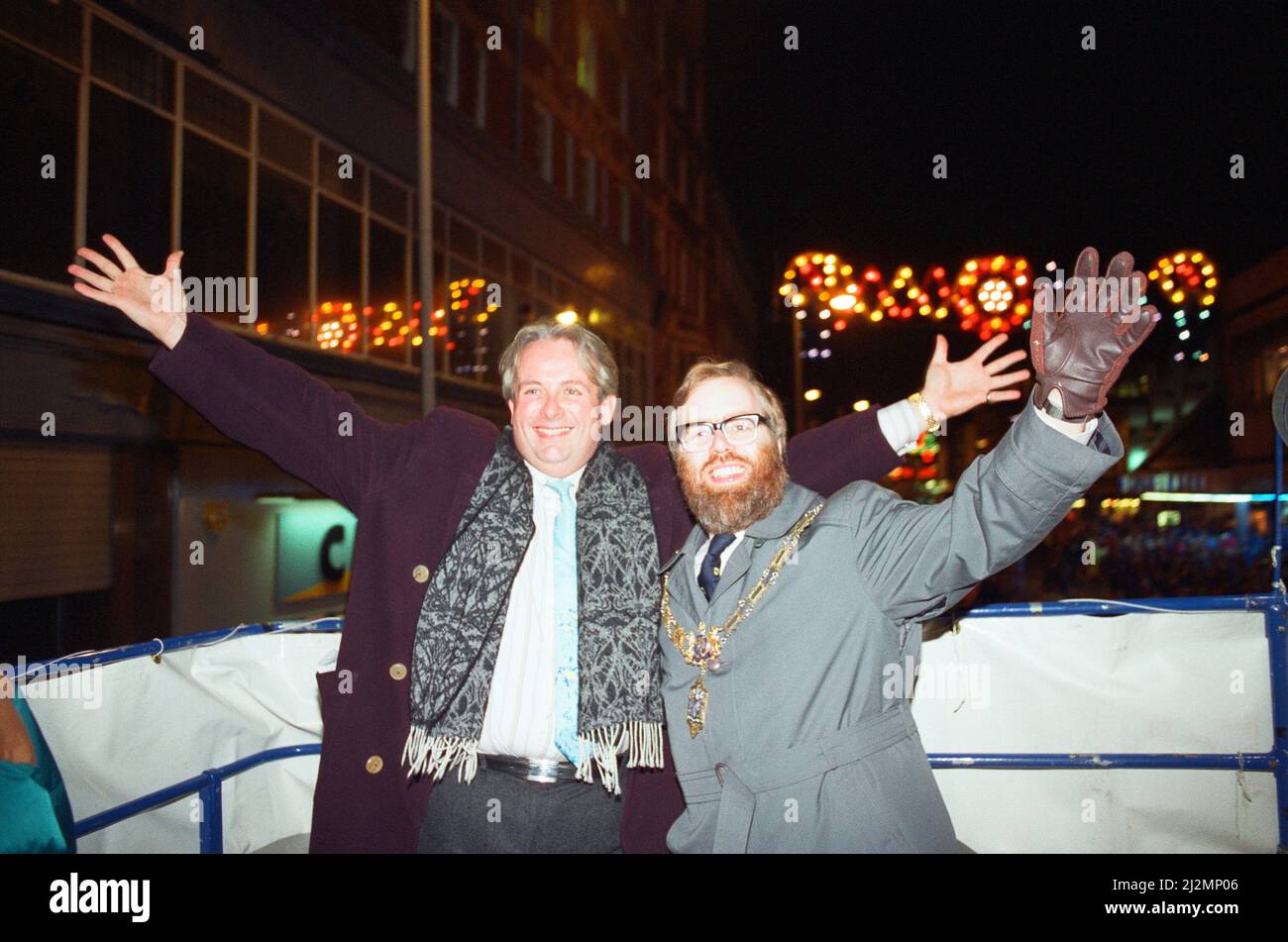 Christopher BigginsChristmas light switch on at Broad Street Mall ...