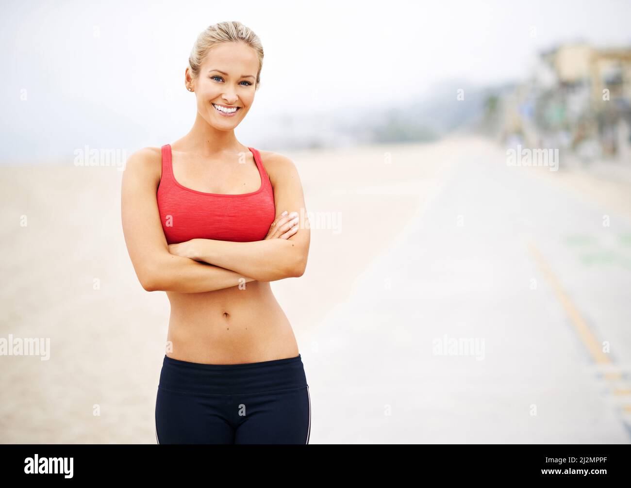 Looking good and feeling amazing. Portrait of a young woman in ...
