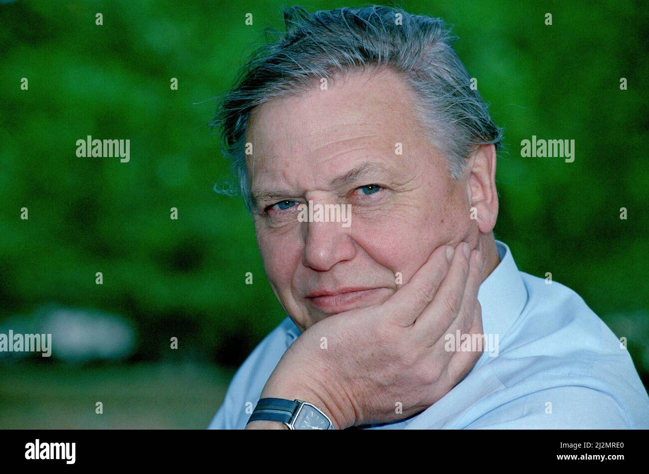 Sir David Attenborough. Television Wildlife and Nature Presenter ...