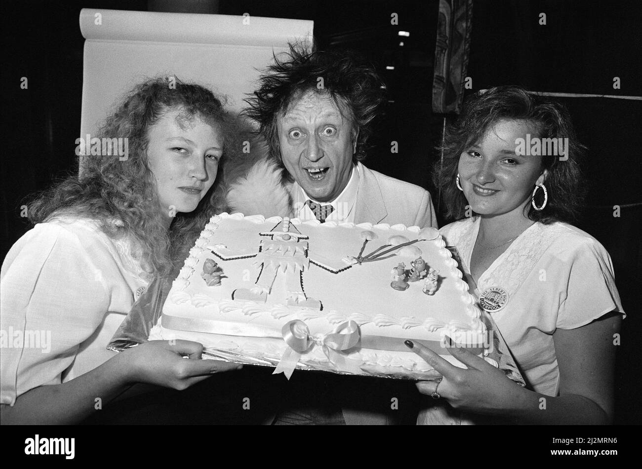 Ken dodd and his tickling stick Black and White Stock Photos & Images ...