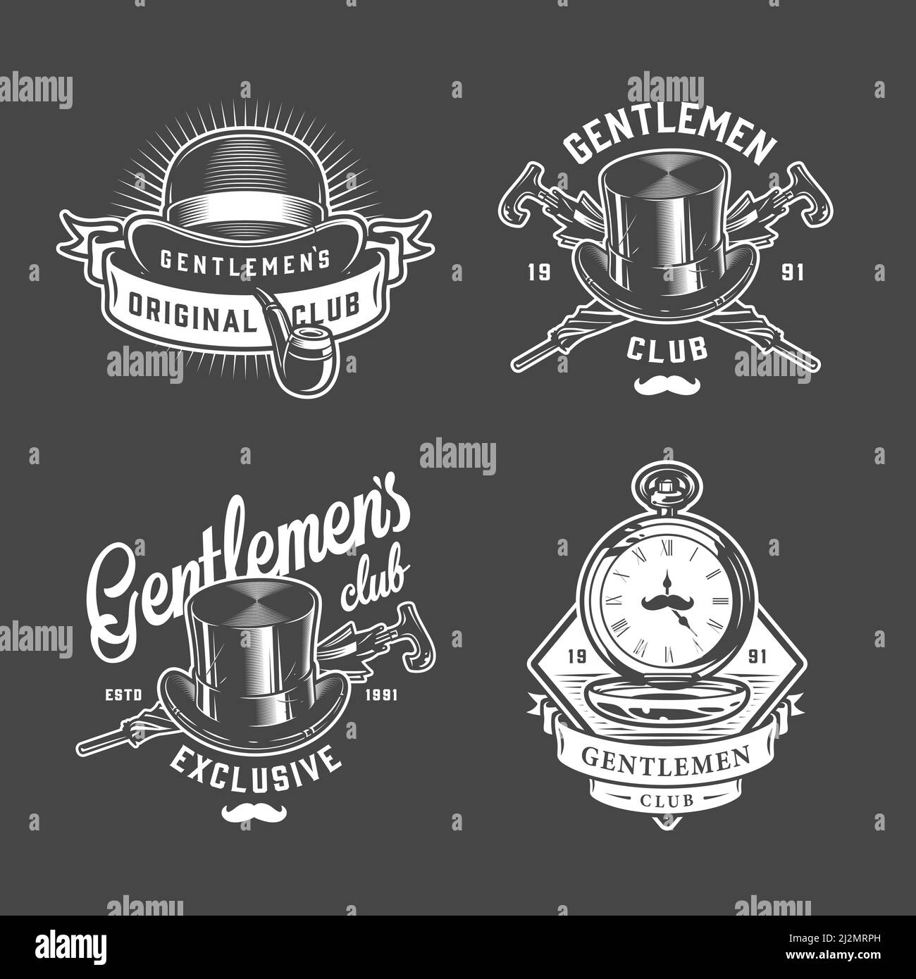 Logo logos hat hats hi-res stock photography and images - Alamy