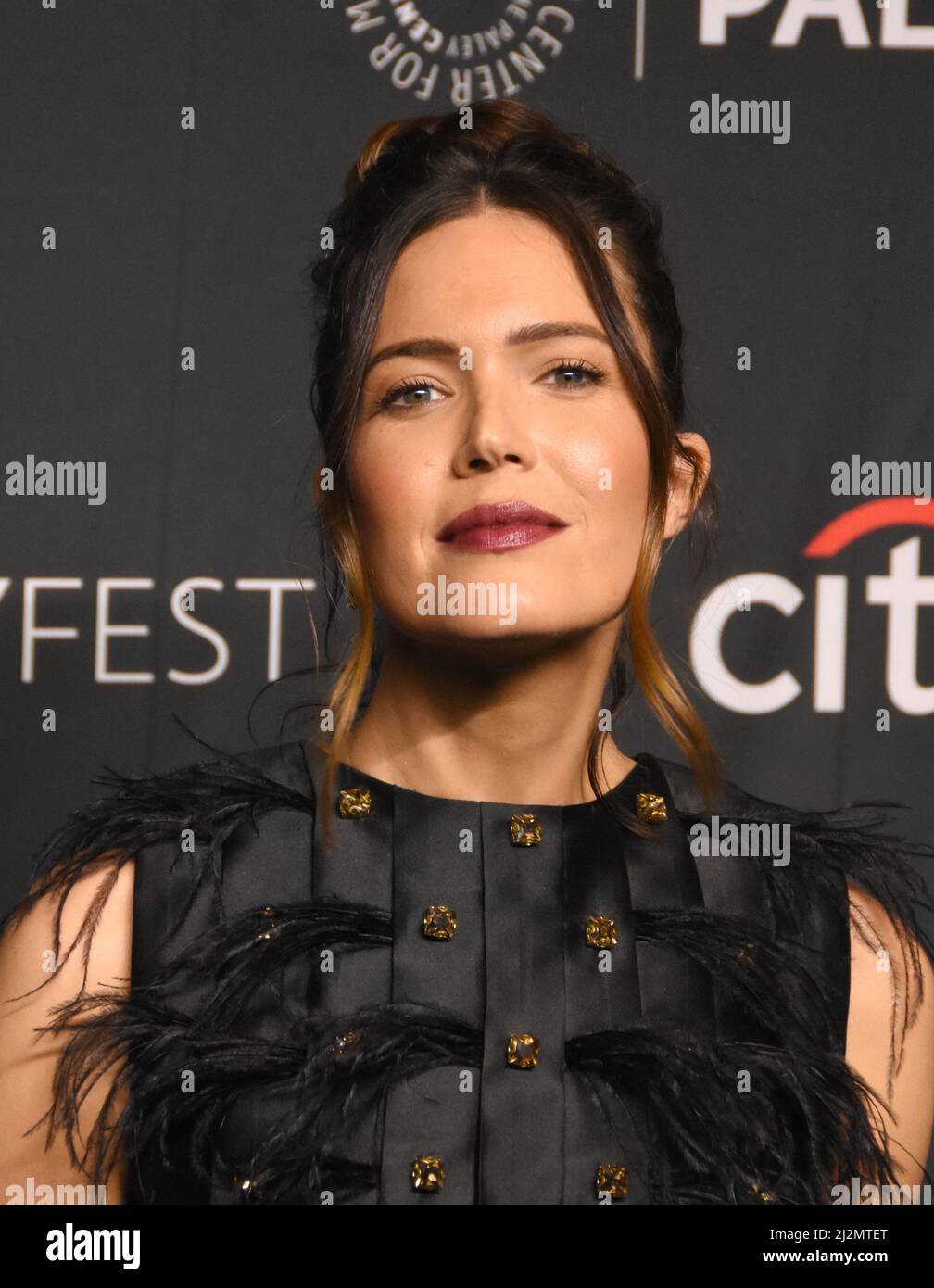 Hollywood, California, USA 2nd April 2022 Actress Mandy Moore attends ...