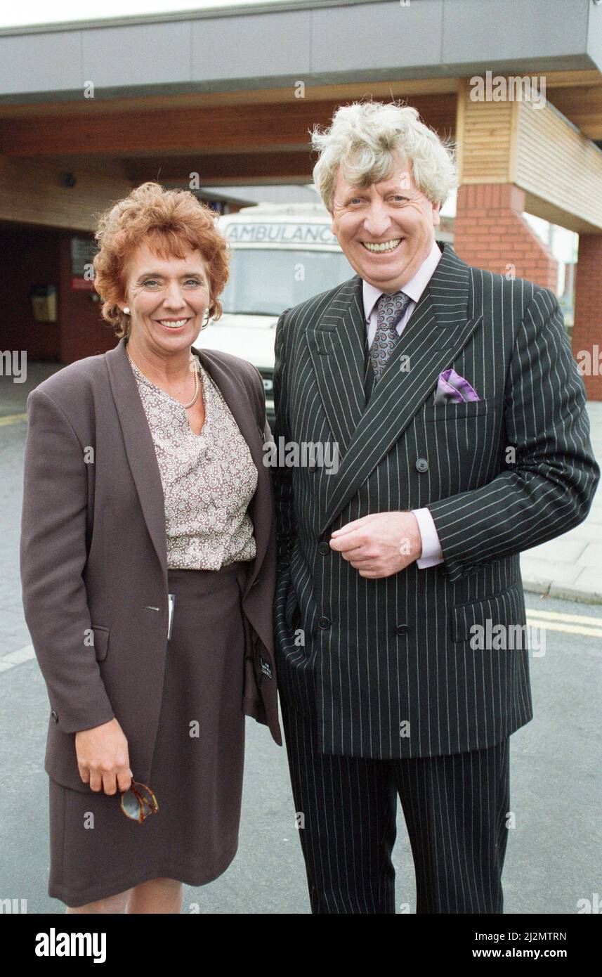 Sue Johnston and Tom Baker attend a photocall for ITV series 'Medics ...